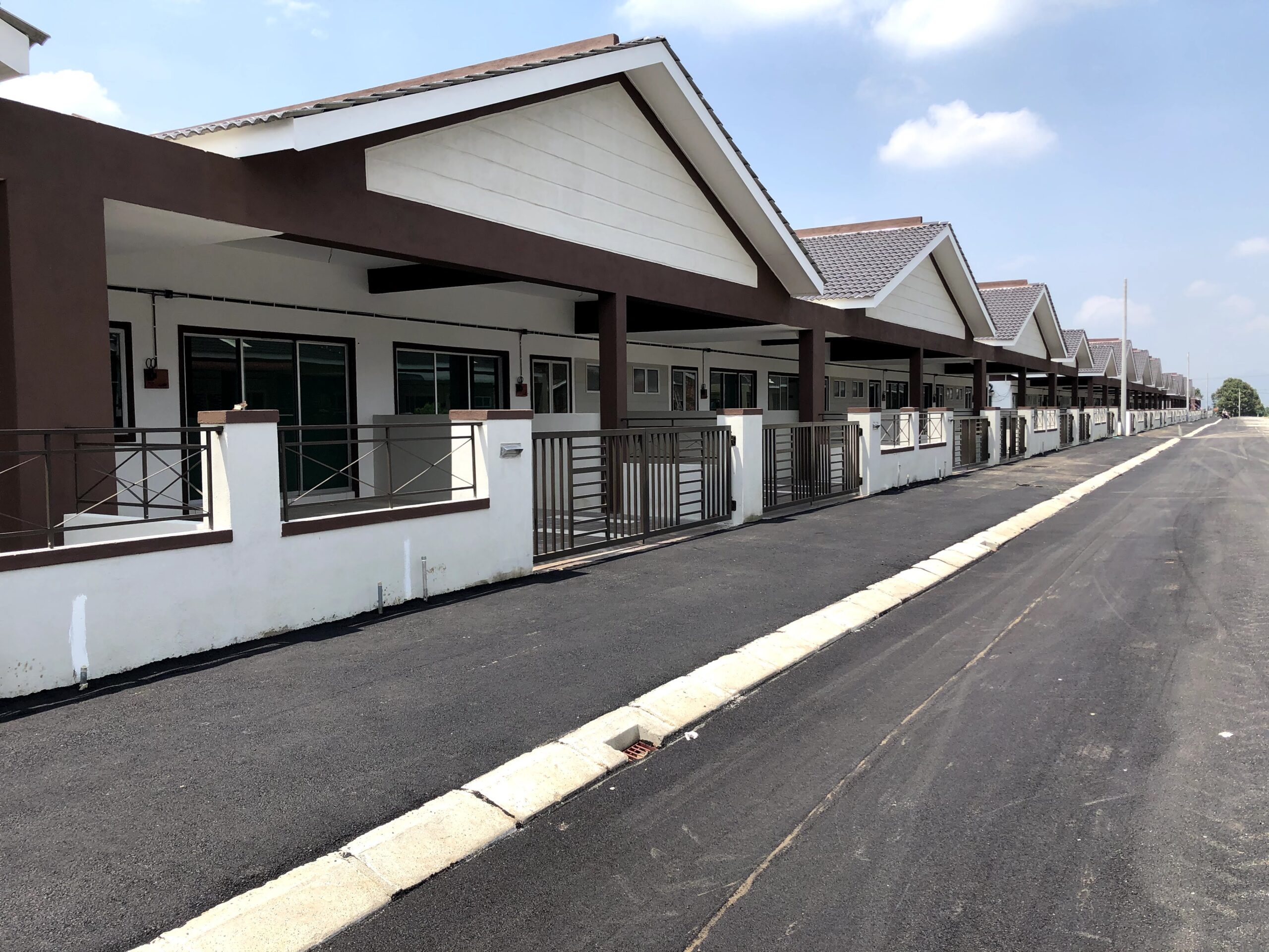 Residential Road Construction in Ipoh, Perak, Malaysia - Bewa Bina